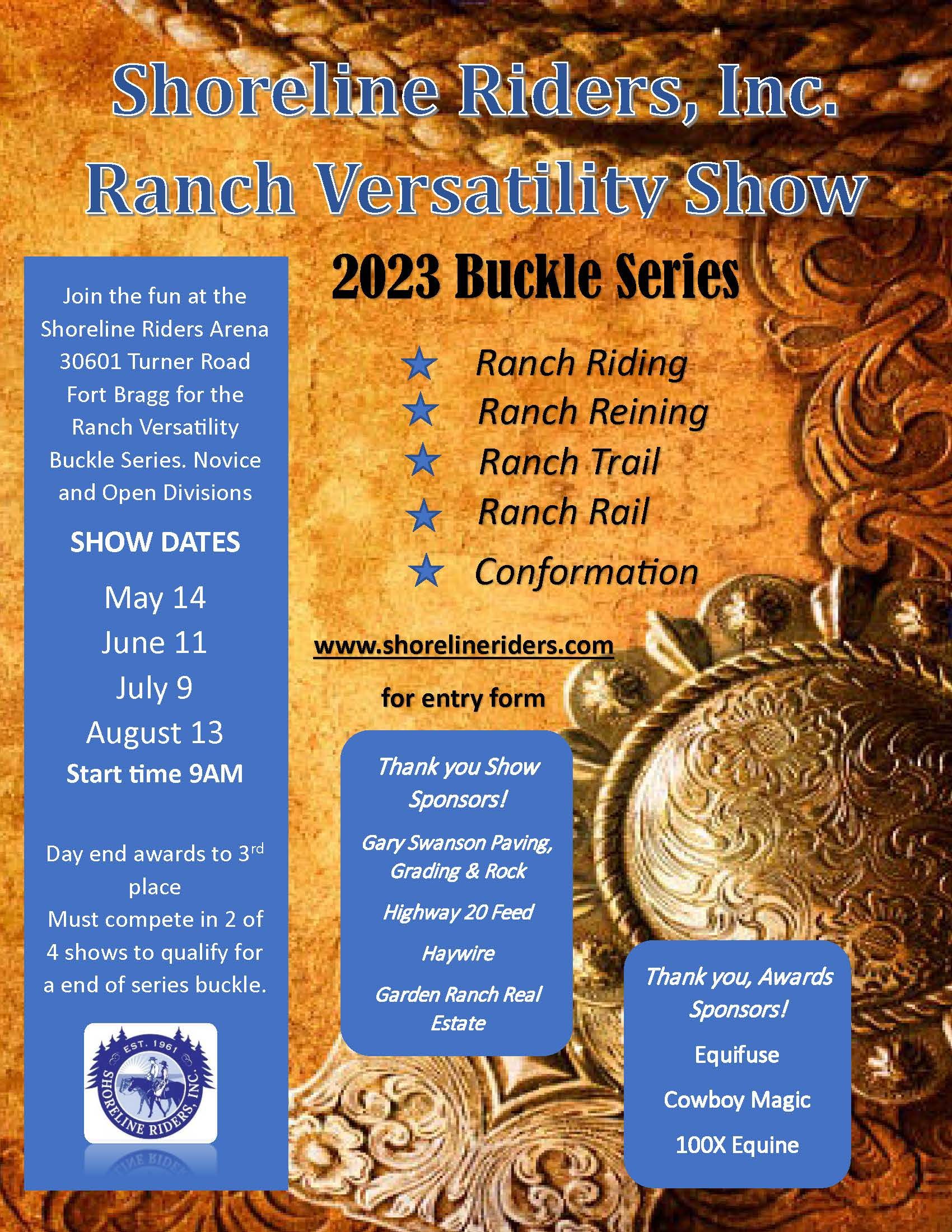 Ranch Versatility Series 2018